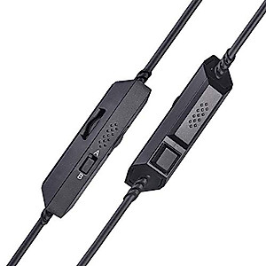 Alfzero Cable connectors A40 Inline Mute Cable for Astro A40 Headset A10 Gaming Headphone Replacement Cable