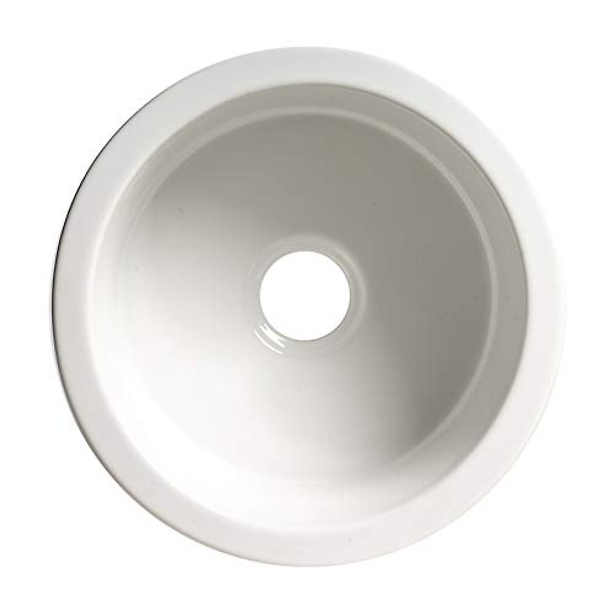 ALFI brand ABF1818R-W Kitchen Sink, White