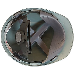 MSA V Small Size Cap Style Hard Hats w/FasTrac III Suspensions and Handy Tote Bag - Gray