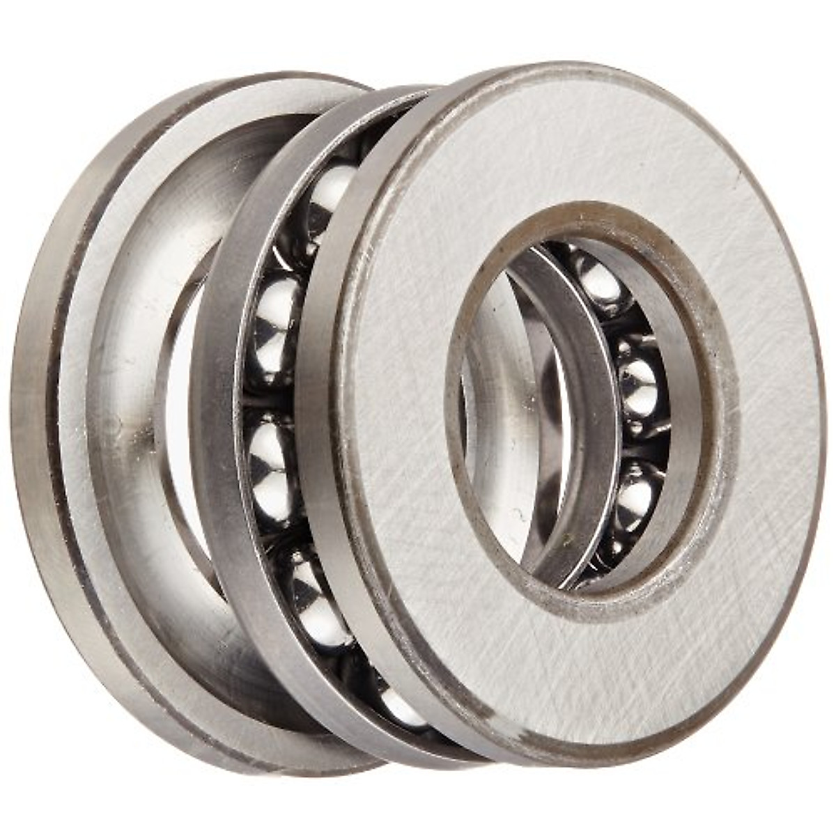 FAG 51204 Grooved Race Thrust Bearing, Single Row, Open, 90° Contact Angle, Steel Cage, Metric, 20mm ID, 40mm OD, 14mm Width, 5600rpm Maximum Rotational Speed, 8500lbf Static Load Capacity, 5000lbf Dynamic Load Capacity