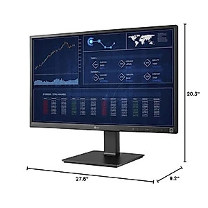 LG 27CN650I-6N 27” FHD All-in-One Thin Client with IGEL OS, Quad-core Intel Celeron J4105 Processor, USB Type-C