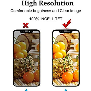 YOXINTA for iPhone XR Screen Replacement 6.1 inch Touch Screen LCD Display Digitizer iPhone Xr Frame Assembly Repair Tool and Adhesive Strips Compatible with Model A1984, A2105, A2106, A2108