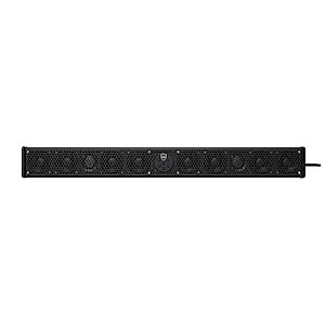 wet sounds | STEALTH-10 Ultra HD Black Soundbar | 10 Speaker-300 Watt Unit with an All-New RF Wireless Remote