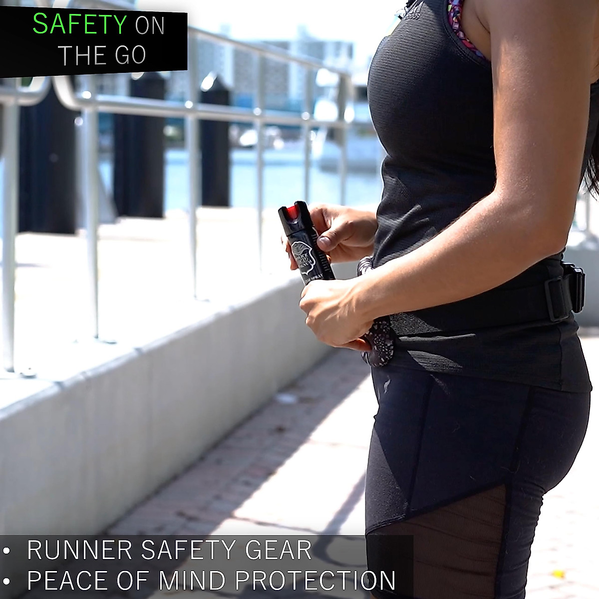 POLICE MAGNUM Pepper Spray- Portable Self Defense- Made in The USA- Maximum Strength-16ft Range- 2oz Twist Lock (3 Pack)