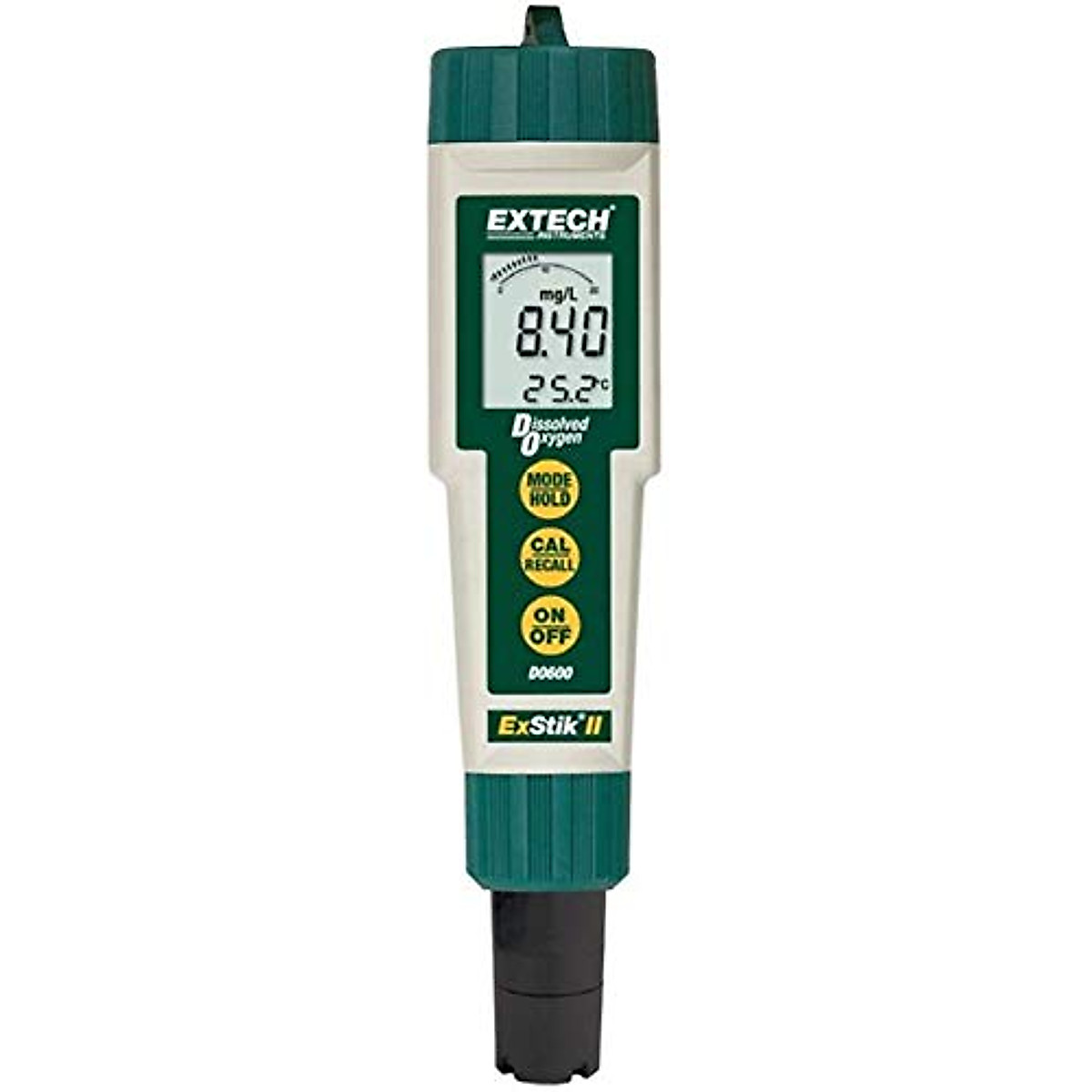 Extech DO600 Dissolved Oxygen Pocket Tester,5302620 Black