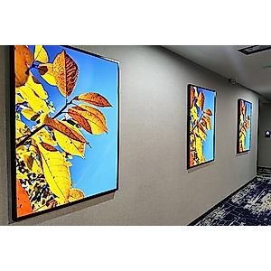 Aynoo 8x16 Picture Frame Load Three 4.5x6.5 （For 5x7 inch）Picture Frame in Black Wooden 8x16 Collage Black Picture Frame Multiple Three 4.5x6.5 (5x7) Pictures or 8x16 without Mat 8x16 Wood Picture Frame