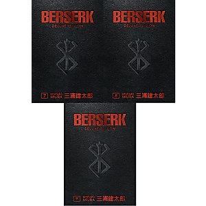 Berserk Deluxe Edition Series 3 Books Collection (vol 7-9, Berserk Deluxe Volume 7, Berserk Deluxe Volume 8, Berserk Deluxe Volume 9) by Kentaro Miura
