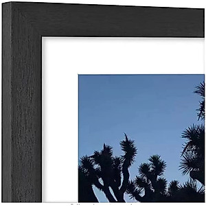 A PLUS MAX 20x24 Picture Frame, Black 20x24 Frame for 16X20 Photo (20x24 without Mat), Hangers for Horizontal or Vertical Display, Pack of 2