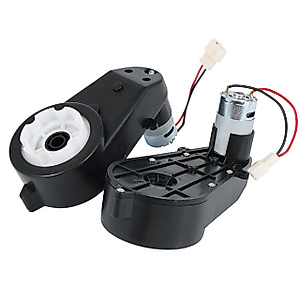 2 Pcs Kids Ride On Car Gearbox 550 12V Motor 12000RPM, Electric Motor Gearbox Motorcycles High Speed RS550 Drive Engine Match Children Ride On Toys