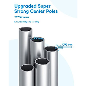 HEAO Baby Playpen for Toddler, Large Baby Playard 79 "X 59", Sturdy Play Yard with Soft Breathable Mesh, Safety Playpen for Babies, with 30 Pits Balls&Anti-Slip Base&6 Pull Rings, Light Grey