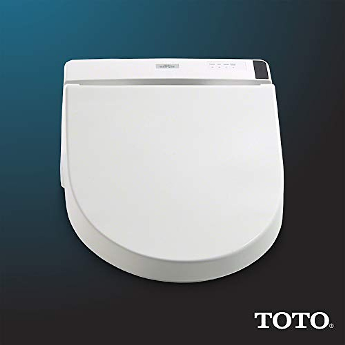 TOTO SW2043R#01 C200 Electronic Bidet Toilet Cleansing Water, Heated Seat, Deodorizer, Warm Air Dryer, and PREMIST, Round, Cotton White
