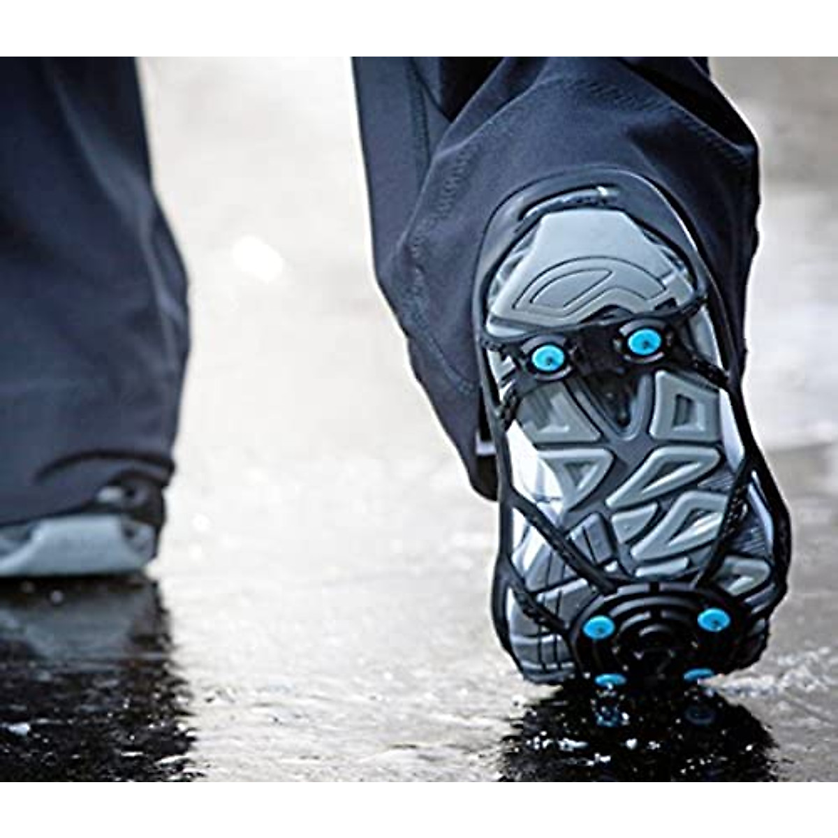 Due North Everyday G3 Ice Cleat for Walking and Running on Snow and Ice, L/XL, (1 Pair)