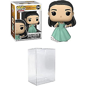 POP Broadway: Hamilton - Eliza Hamilton Funko Pop! Vinyl Figure (Bundled with Compatible Pop Box Protector Case), Multicolored, 3.75 inches