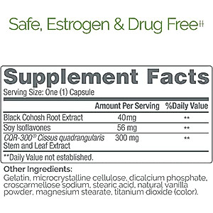 Estroven Pre-Menopause Relief, 30 Ct., Clinically Proven Ingredients, Provides Menopause Relief plus Night Sweats & Hot Flash Relief, Drug-Free or Estrogen Free