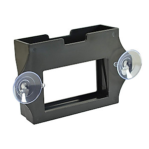 USCAN 3013100601 Black EZ Pass Toll Tag Holder, 1 Pack