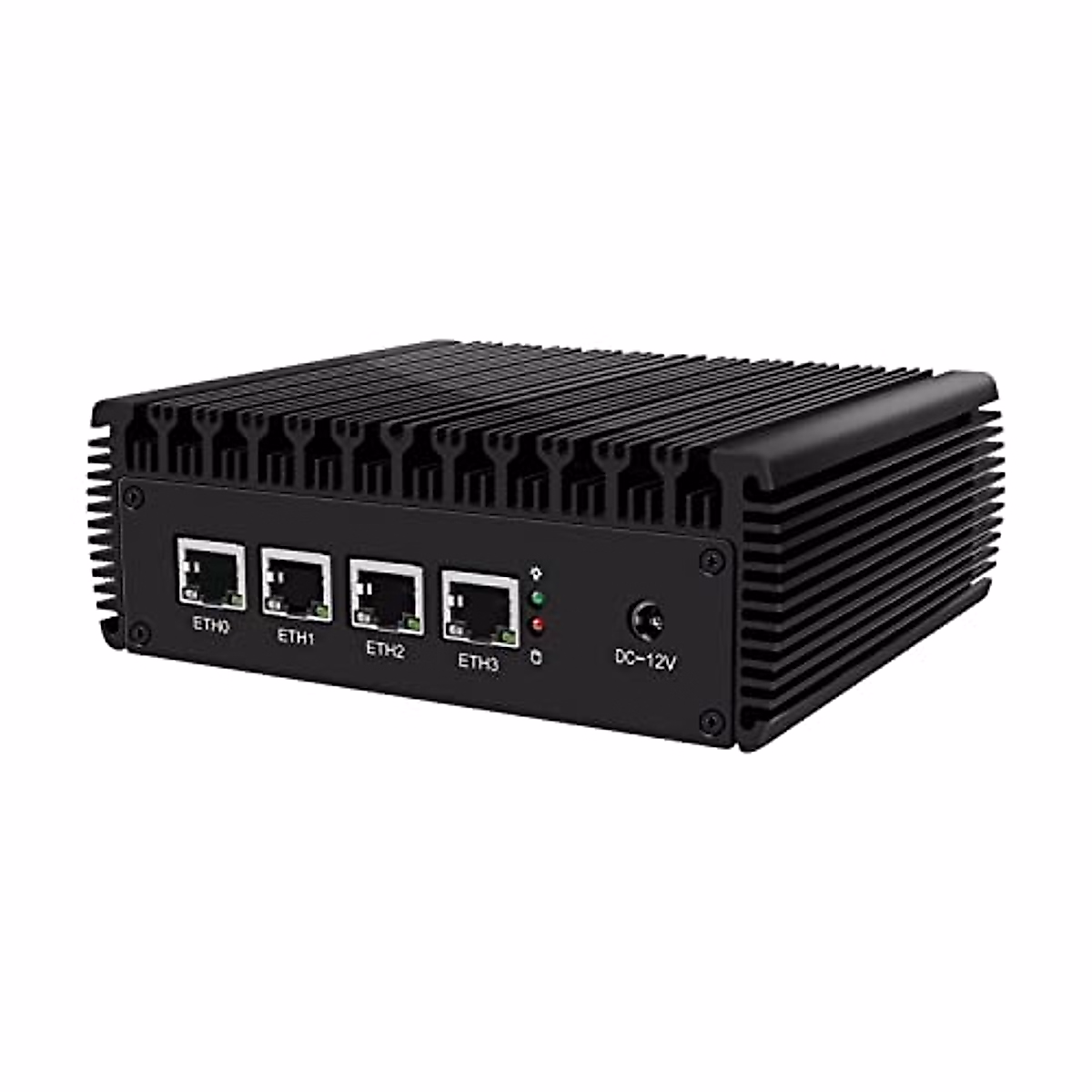 HUNSN Micro Firewall Appliance, Mini PC, VPN, Router PC, Intel N5105, RJ02l, AES-NI, 4 x Intel 2.5GbE I225-V B3, HDMI, DP, 4 x USB, Barebone, NO RAM, NO Storage, NO System