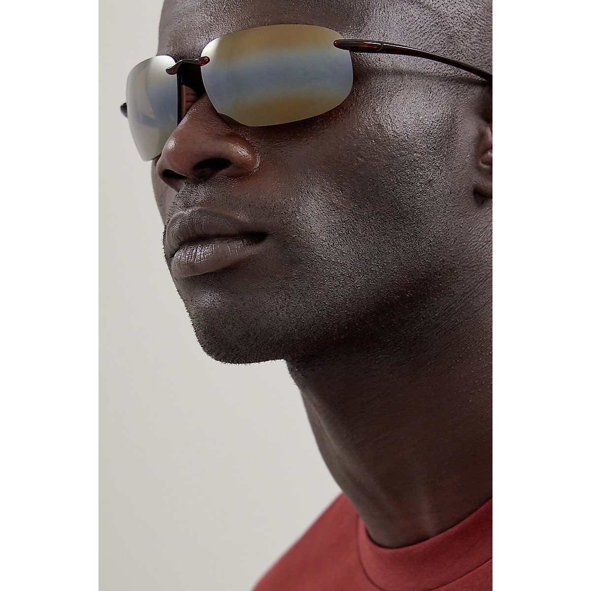 Maui Jim Hookipa XLarge Oval Sunglasses, Tortoise/Hcl Bronze Polarized, Extra Large