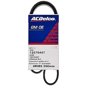 ACDelco GM Original Equipment 12576447 V-Ribbed Serpentine Belt