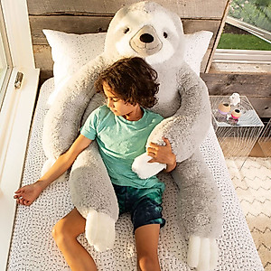 Vermont Teddy Bear Giant Sloth Stuffed Animal - Huge Stuffed Animals, 3.5 Foot, 42"