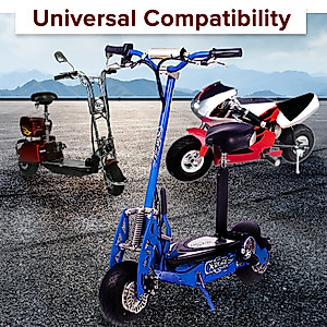 AlveyTech 3.00-4 (10"x3", 260x85) Pneumatic Tire - Replacement for Razor, Minimoto, MotoTec, Schwinn, EVO, Electric Scooter, Mini Bike, Hand Trucks, Go-Kart & More - 3.00-4 Tire and Wheel