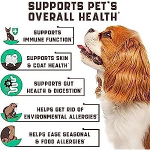 Profound Pets Pet Allergy and Itch Relief, Dog Allergy Chews, Intermittent Itchiness, Pet Probiotic, Seasonal Allergies - Anti Itch Support