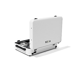 POGA PRO Premium Portable Console Travel Case incl. Trolley and 21,5'' ASUS Gaming Monitor for Xbox One X - White