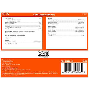 Jobe's 9224 Granular Plant Food, 16lbs