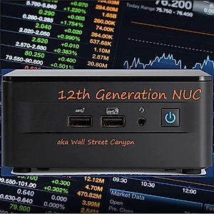 NUC NUC11PAHi7 Mini PC, Four-Core i7, NVMe SSD, 64GB RAM, 2TB NVMe, WiFi 6, BT 5.0, Thunderbolt 3, 8K Support, Quadruple Monitor Capable - The Ultimate HTPC Solution for High-Performance!
