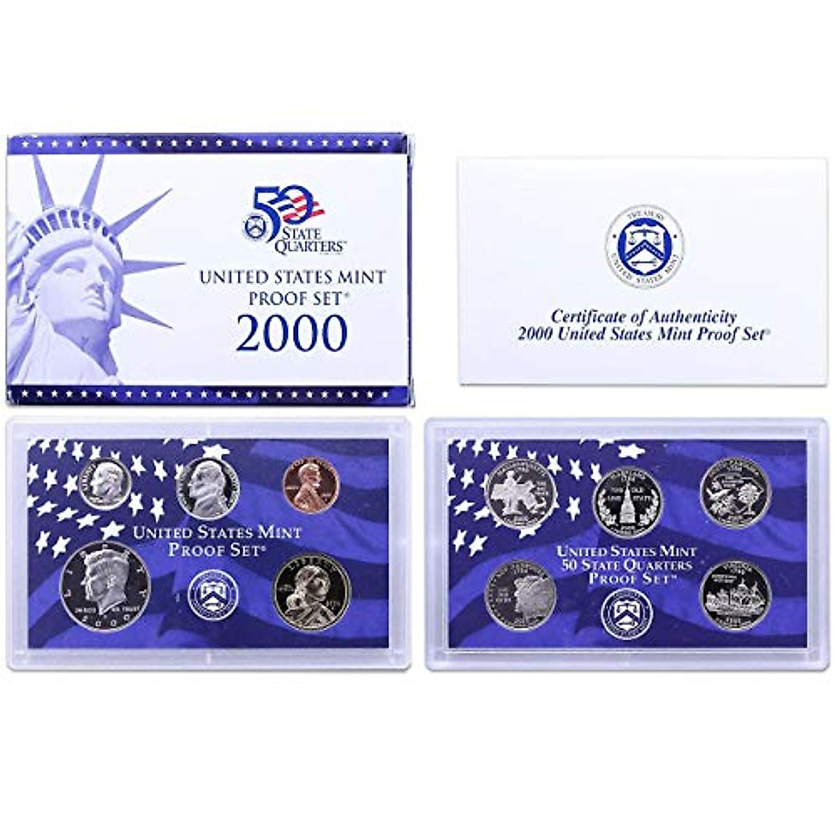 2000 S United States Mint Proof Set Proof
