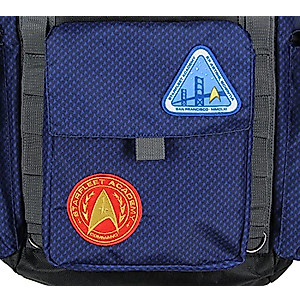INTIMO Star Trek Starfleet Academy Roll Top Hiking Gym Laptop School Travel Backpack
