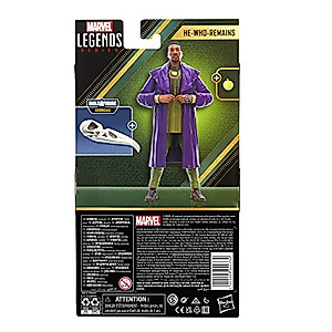 Marvel Legends Series MCU Disney Plus He-Who-Remains Loki Series Action Figure 6-inch Collectible Toy, 1 Accessory and 1 Build-A-Figure Part
