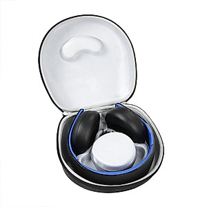 for Sony PlayStation Gold Wireless Stereo Headset PS4 Gaming Headphone Hard EVA Travel Carrying Case Bag by Hermitshell