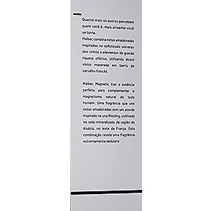 O Boticario Malbec Magnetic Cologne for men 3.38 fl. oz