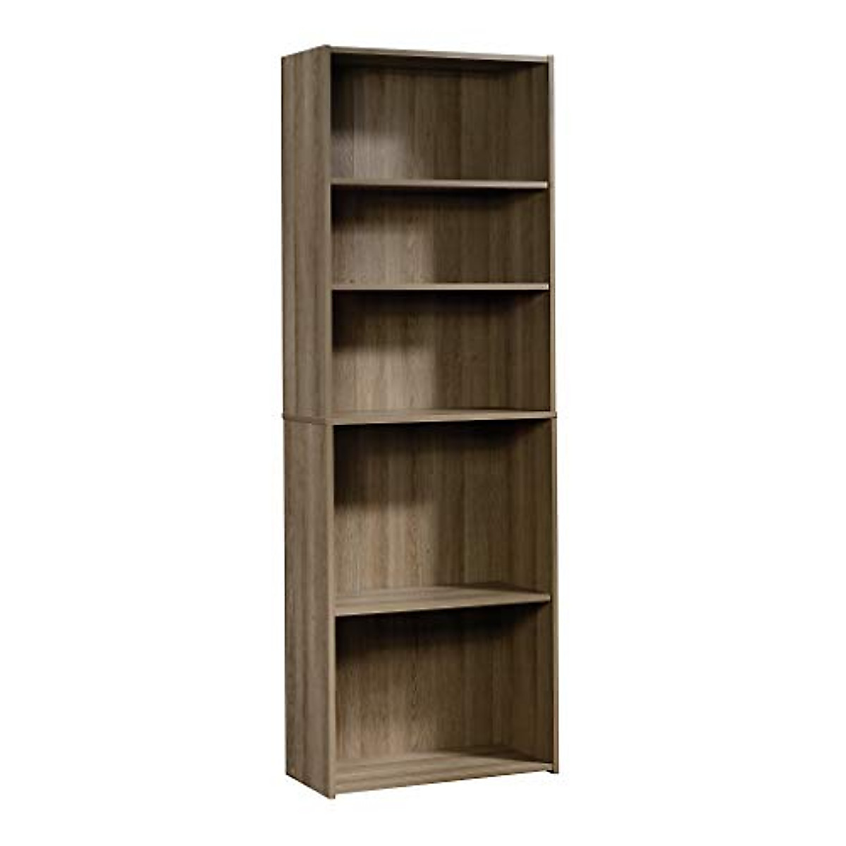 Sauder Beginnings 5-Shelf Bookcase, Summer Oak finish