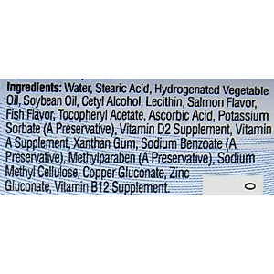 Nutri-Vet Multi-Vite Multivitamin Paw Gel for Cats - Daily Vitamin and Mineral Support - Salmon Flavor - 3 oz