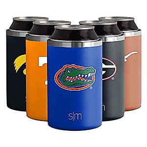 Simple Modern Officially Licensed Collegiate Florida Gators Gifts for Men, Women, Dads, Fathers Day, Graduation | Insulated Ranger Can Cooler for Standard 12oz Cans - Beer and Seltzer