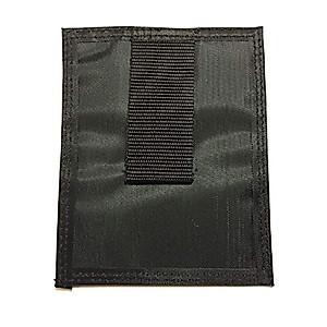 Elite Medical Instruments EAO-314-B EMI Nylon 5 Pocket Nurse Scrub Organizer, Black