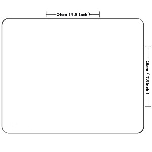 Grey Black Gold Marble Mouse Pad, Gaming Mouse Mat with Custom Design, Square Waterproof Mouse Pad Non-Slip Rubber Base MousePads for Office Home Laptop Travel, 9.5"x7.9"x0.12" Inch