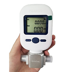 Digital Gas Mass Flow Meter Air Argon Nitrogen Oxygen Flow Rate Meter Range 0-100L/Min MF5708