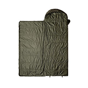 Snugpak Basecamp Ops Nautilus Square Quilt Left Hand Zipper Bag, Olive