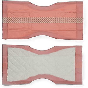 Extra Large Super-Absorbent Contoured Hospital Style Pad Liners - 7"X14" - Maternity Pads- Incontinence Liners (20)