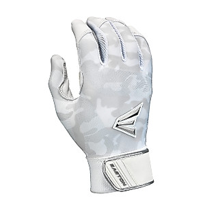 EASTON Lauren Chamberlain LC Pro Fastpitch Softball Batting Gloves | Adult Medium | White