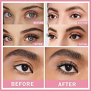 Self Adhesive Eyelashes,Reusable Self adhesive Eyelashes,No Glue Reusable Adhesive Eyelashes,False Eyelashes Natural Look,Self Sticking Eyelashes for Women (Pack of 2 Pairs)