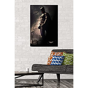 Trends International DC Comics Movie - The Dark Knight - Batman In The Shadows Wall Poster, 22.375" x 34", Unframed Version