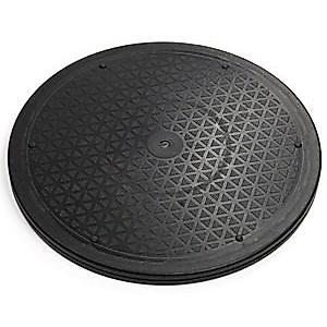 Bluecell 12? Inch Heavy Duty Rotating Swivel Steel Ball Bearings Stand for Monitor/TV/Turntable/Lazy Susan, Garden, Lawn, Maintenance