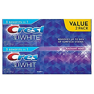 Crest 3D White Radiant Mint Whitening Toothpaste