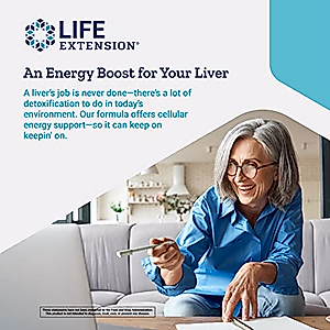 Life Extension Liver Efficiency Formula – Healthy Liver Function Support Supplement with Schisandra Extract and SOD - Once Daily – Gluten-Free, Non-GMO, Vegetarian – 30 Capsules