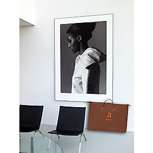 Art Portfolio bag, artist carrying bag, storage bag for artwork, posters with zipper and handles, light weight art bag for professionals, students. Anya Konst