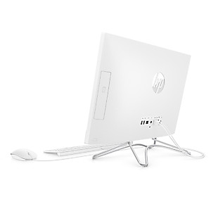 HP 22-Inch All-in-One Computer, Intel Core i3-8130U, 4GB RAM, 1TB Hard Drive, Windows 10 (22-c0030, White)