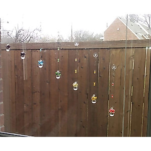 Wis-Sales (16-Pack Mini 3/4 inch Pennsylvania Heavy Duty Suction Cup Hooks for Glass Windows. for Signs Holiday Ornaments Suncatchers